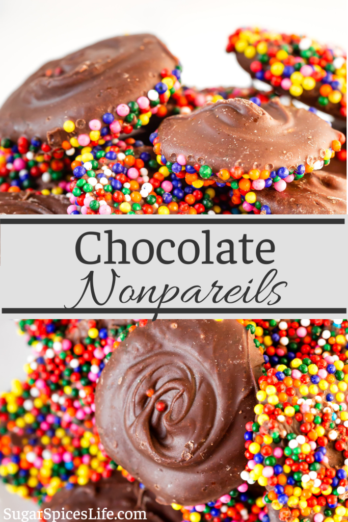 Homemade Chocolate Nonpareils Recipe - Sugar Spices Life