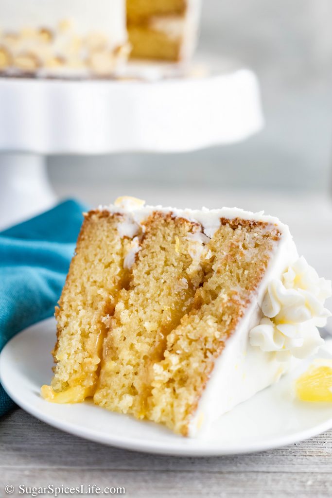 Almond Lemon Cake Recipe - Sugar Spices Life