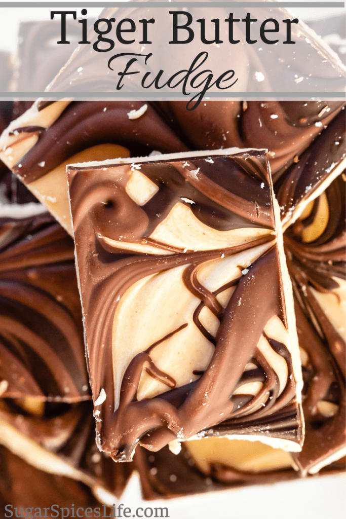 Tiger Butter Fudge Recipe - Sugar Spices Life