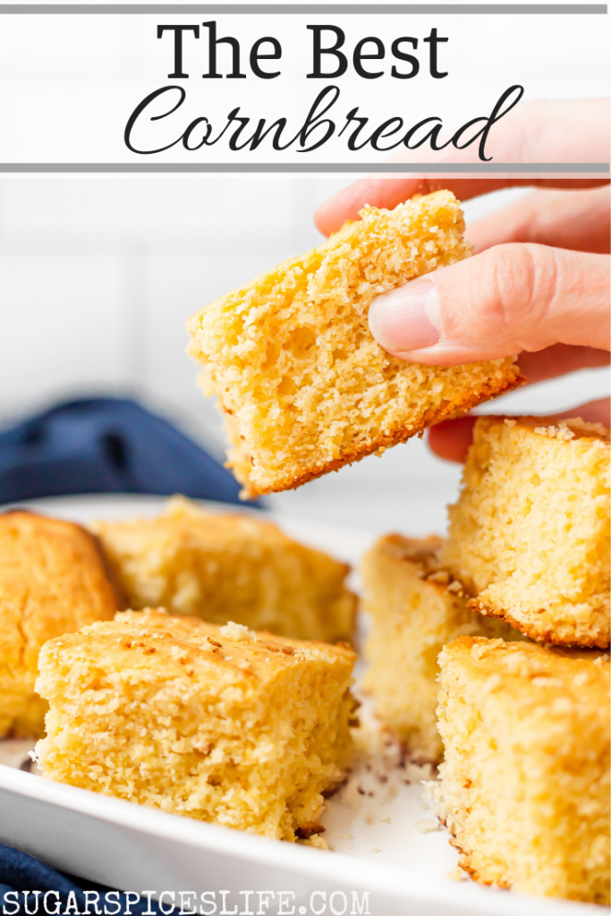 The Best Cornbread Recipe - Sugar Spices Life