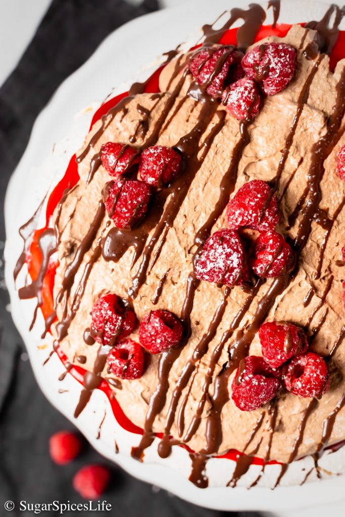 Chocolate Raspberry Torte Recipe - Sugar Spices Life