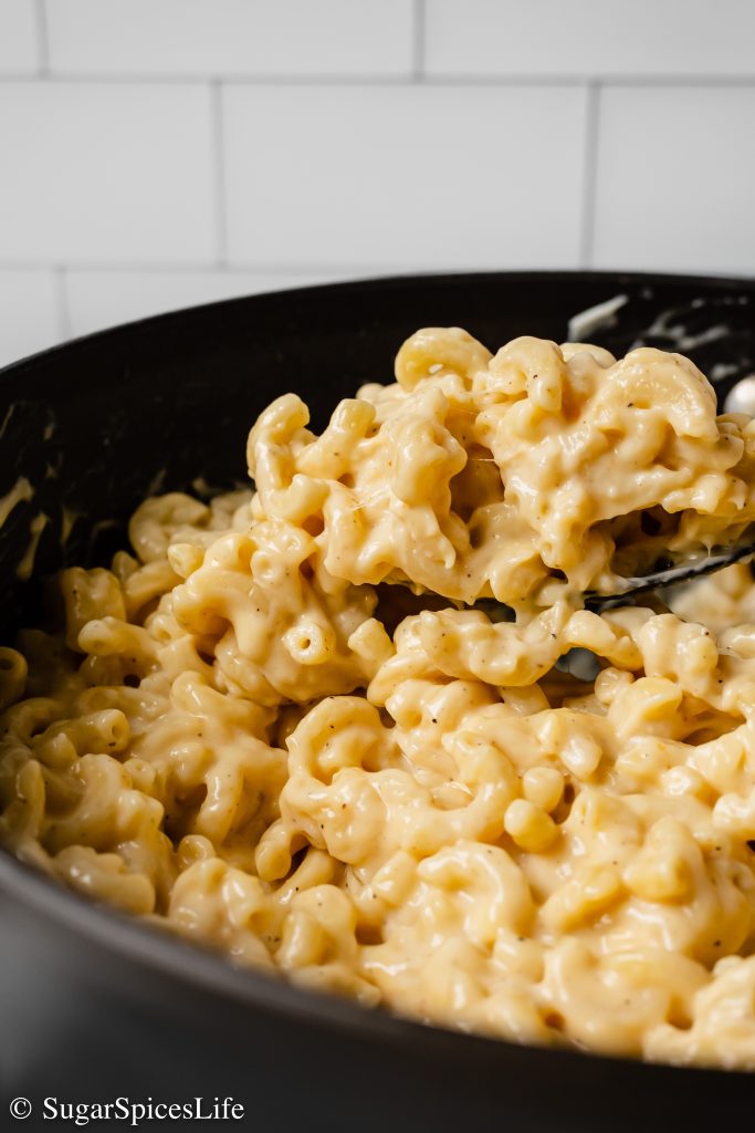 Creamy Three Cheese Mac and Cheese Recipe - Sugar Spices Life