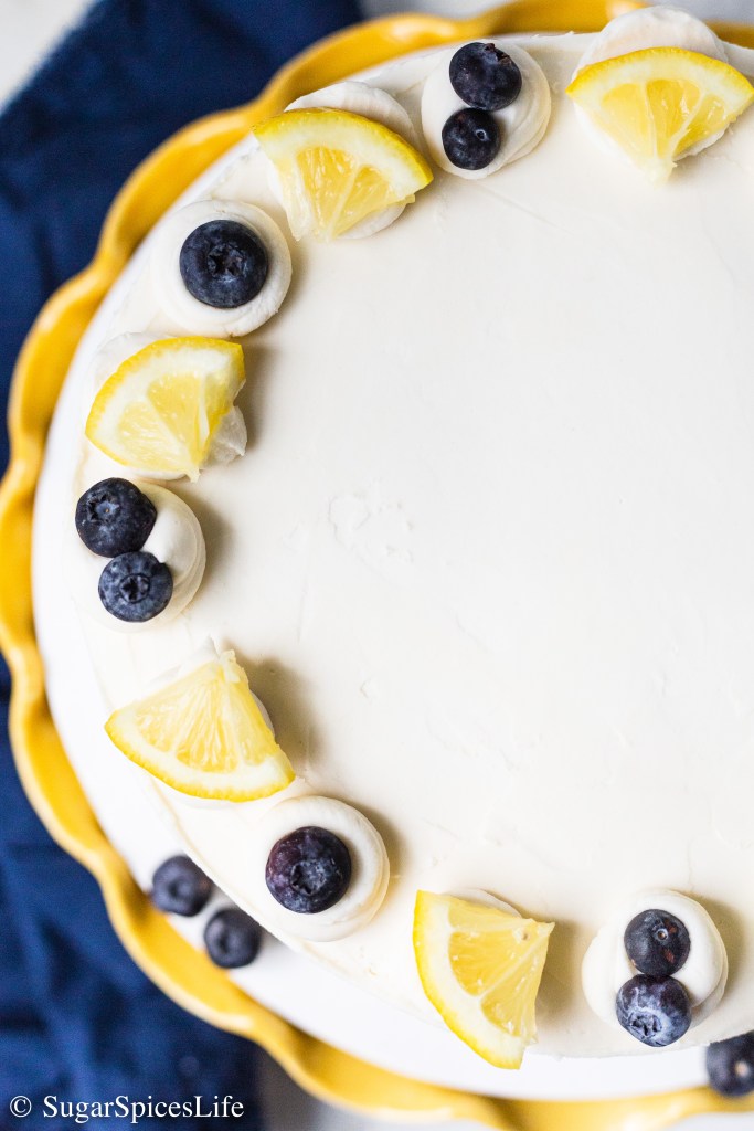 Blueberry Lemon Cake Recipe - Sugar Spices Life