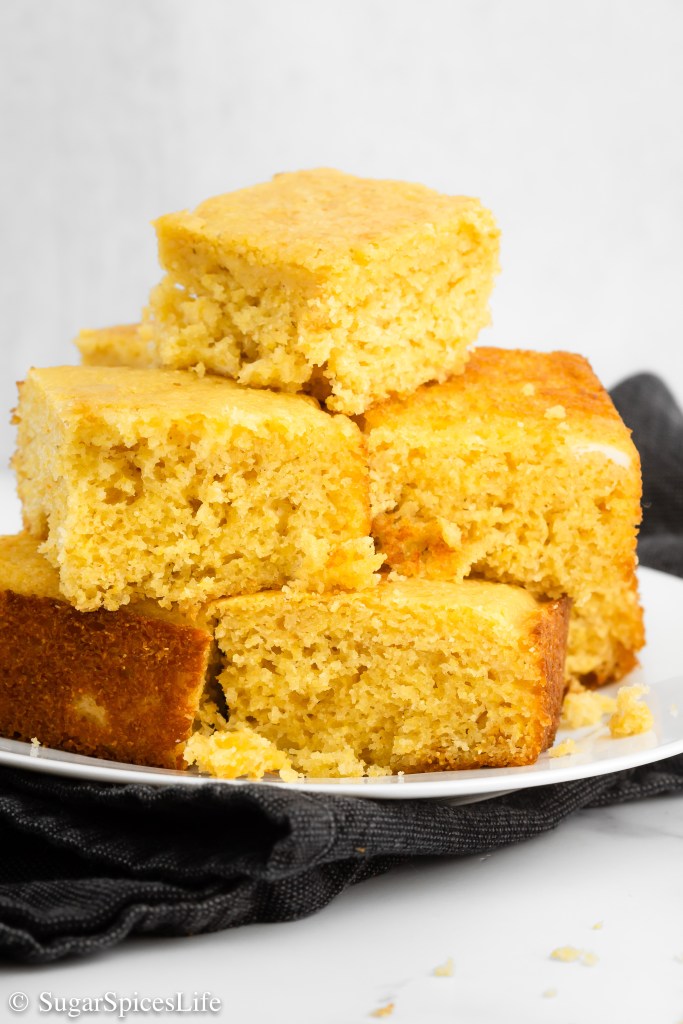 Sweet Maple Cornbread Recipe - Sugar Spices Life